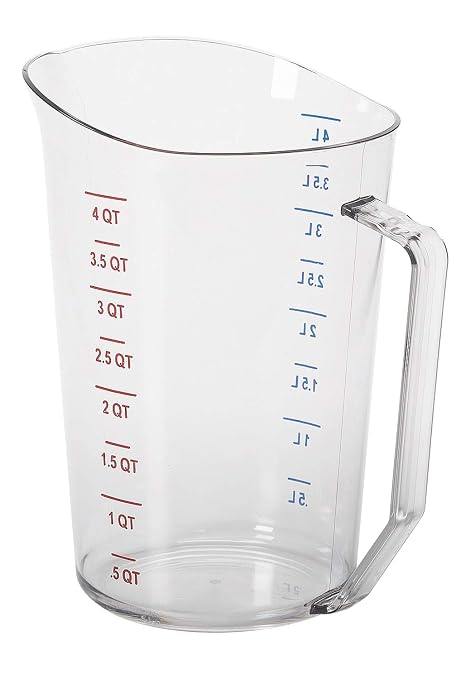 Buy Cambro 400MCCW 4 Quart Measuring Pitcher Online at Low Prices in ...