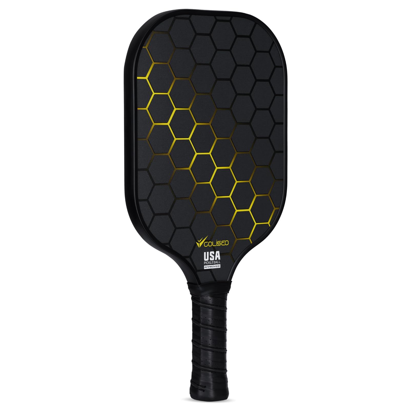 COLISEO Pickleball T700 RAW Carbon Fibre Thermoformed Paddles Kit with ...
