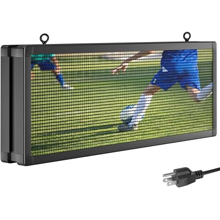 Amazon.com : P10 Outdoor Full Color Programmable Double Sides LED Signs ...
