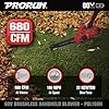 Amazon.com: PRORUN 60V 680 CFM 190 MPH Brushless Cordless Handheld Leaf ...