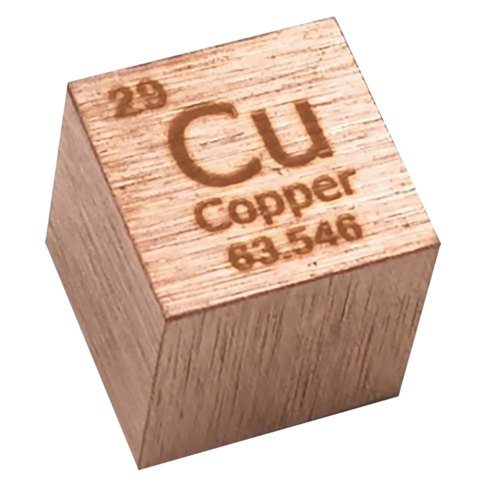Amazon.com: Copper Cube - 10mm Pure Metal Element Cubes - Laser ...