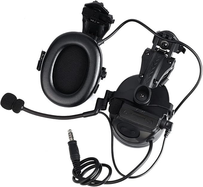Amazon | ZTAC COMTAC III タクティカルヘッドセット コムタック3 ARC ヘルメット アダプター 集音 サバゲー ...