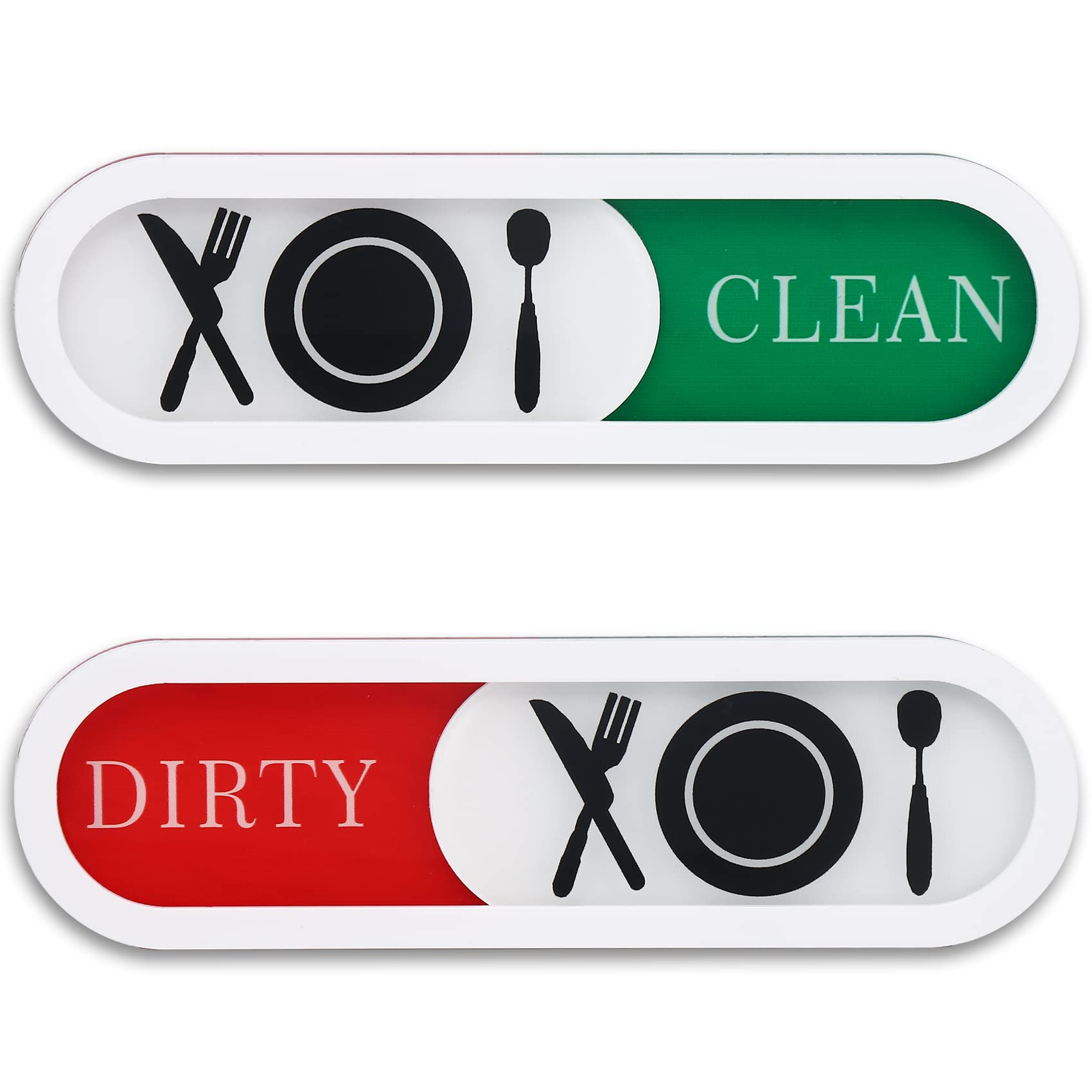 Clean Dirty Dishes Sign The Office: Clean Dirty Dishwasher Magnet