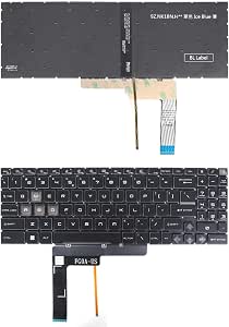 Amazon.com: Laptop Replacement US Keyboard Compatible with MSI Sword 15 ...