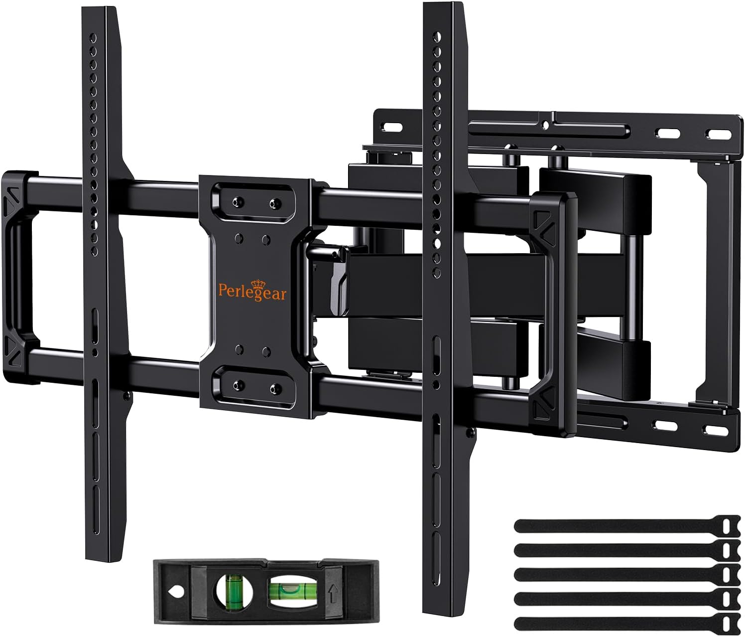 Perlegear TV Wall Bracket for Most 37–82 Inch Flat/Curved TVs up to 50 ...