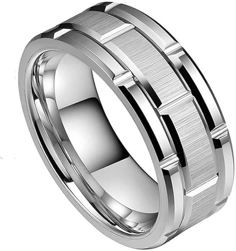 Amazon.in: Stainless Steel - Men's Rings / Men's Jewellery: Jewellery