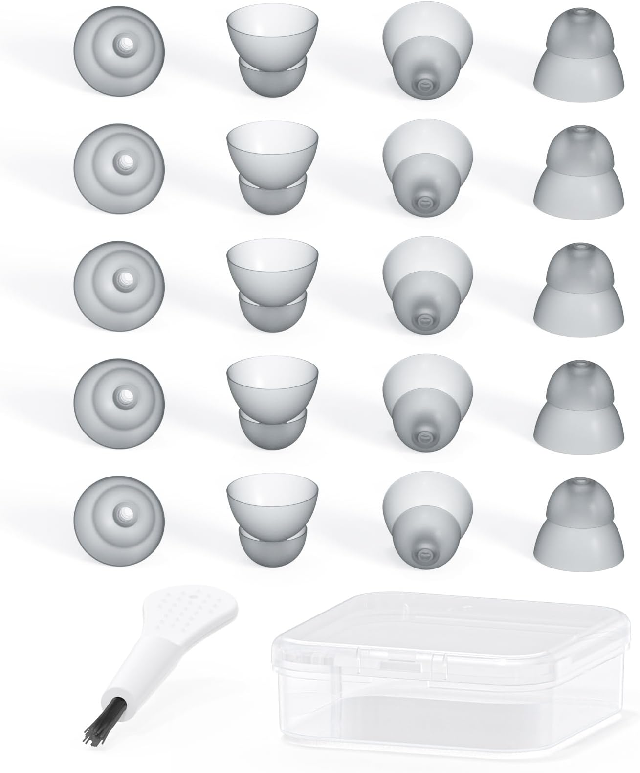 Amazon.com: Hearing Aid Domes - Double Layer Closed Type Power Dome for ...