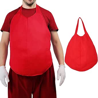 Amazon.com: Santa Claus Belly Men's Fake Padded Belly Unisex Stuffer ...