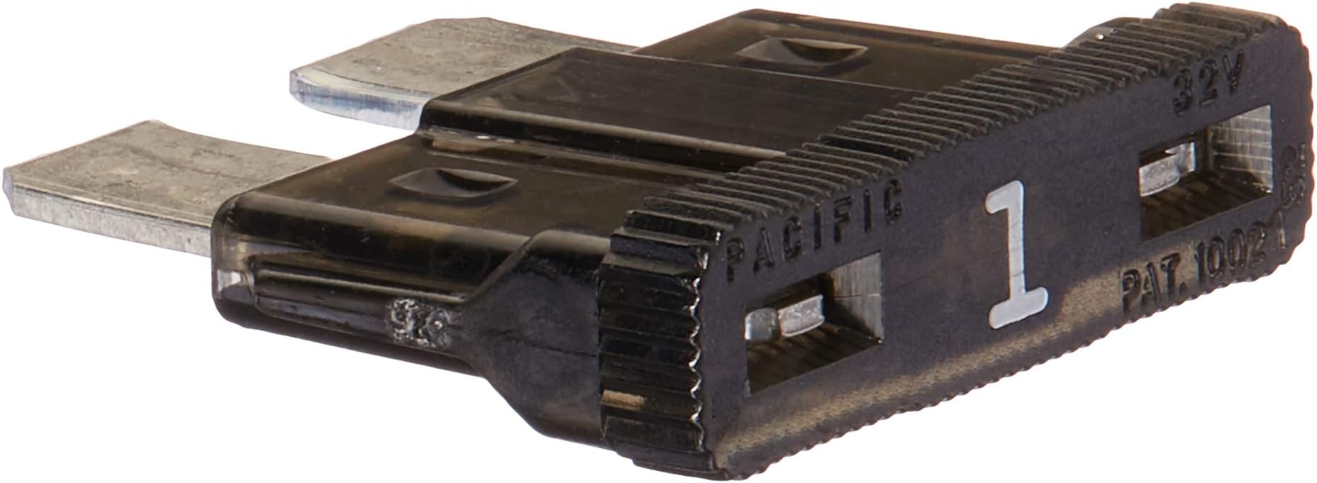 Amazon.com: 1 Amp Black ATC/ATO Fuses - (pack of 25) : Automotive