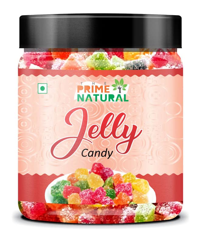 The Prime Natural Jelly Bites | Mixed Fruit Jelly Bites 400 Gm | Sugar ...