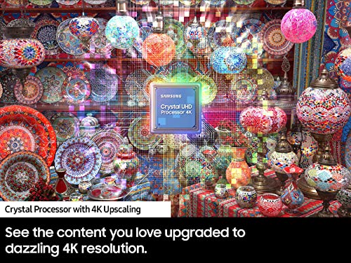 SAMSUNG 85-Inch Class Crystal UHD 4K CU8000 Series PurColor, Object ...