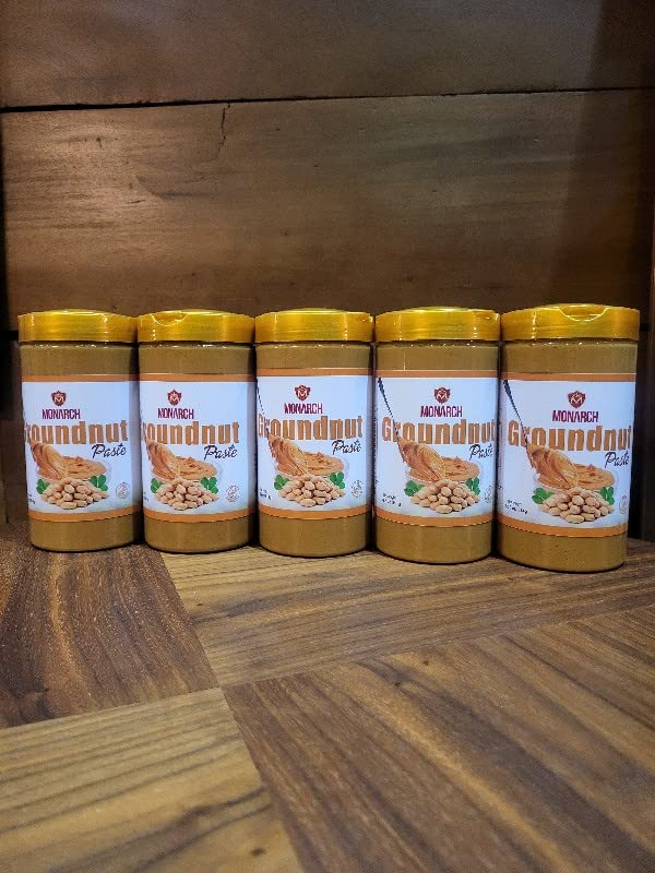 Amazon.com : Set of 5 Groundnut Paste (Peanut Butter) Pack of 32, 2 oz ...