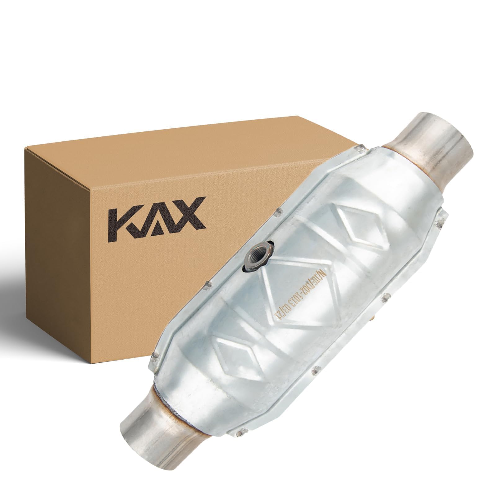 Snapklik.com : Catalytic Converter 99306HM 2.5" Inlet/Outlet Universal ...