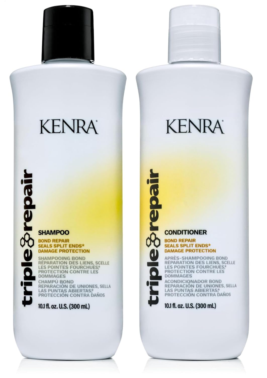Amazon.com : Kenra Triple Repair Shampoo & Conditioner Set | Targets ...