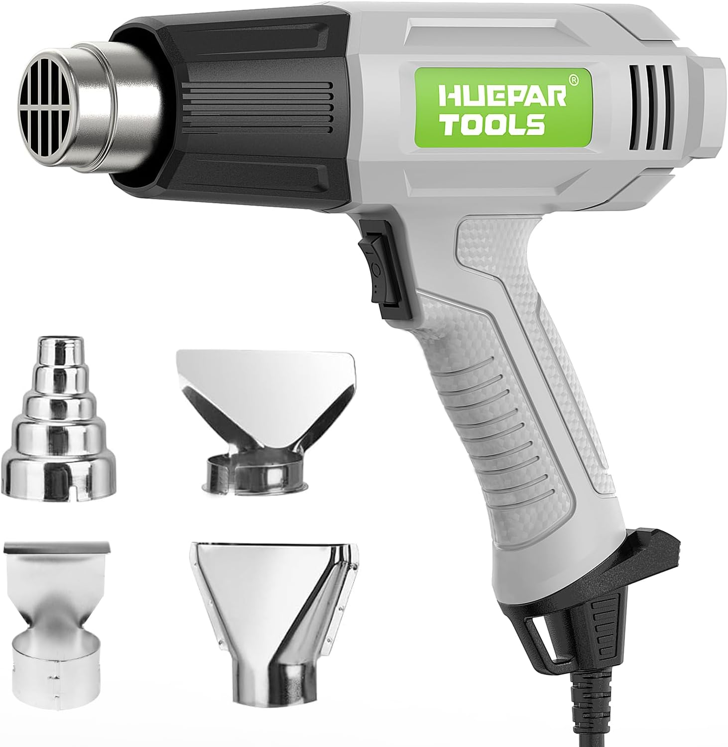 Heat Gun, SEEKONE 2000W Professional Heavy Duty Hot Air Gun Kit 400 ...