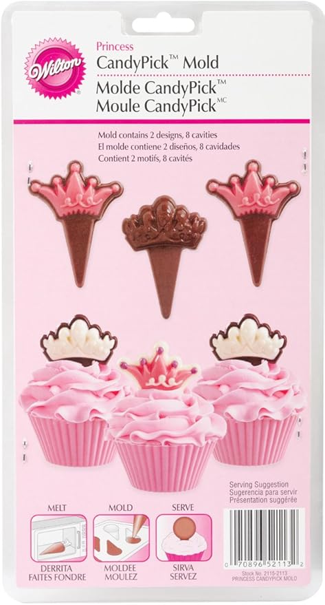 Amazon.com: Wilton Princess Picks Candy Mold : Home & Kitchen