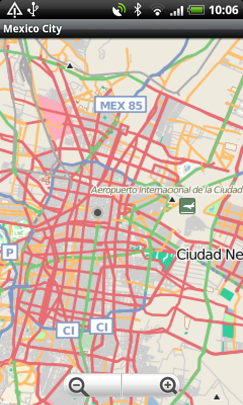Mexico City Street Map - App on Amazon Appstore