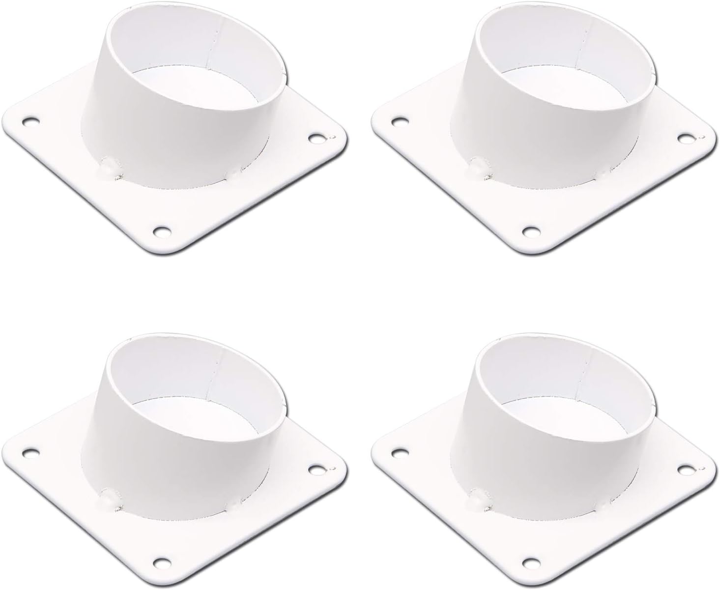 Mironey Slanted Leg Base Pads Furniture Leg Mounting Plates 1.85 ...