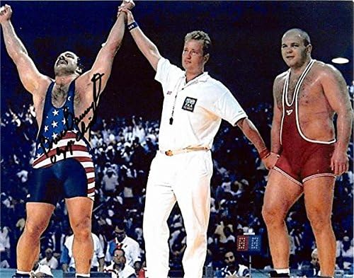 Bruce Baumgartner autographed 8x10 photo (USA Olympic Gold Wrestling ...