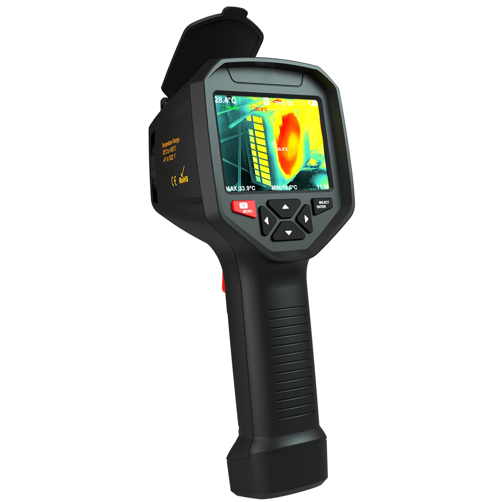 Amazon.com: Thermal Imaging Camera 256x192 IR Resolution Handheld ...