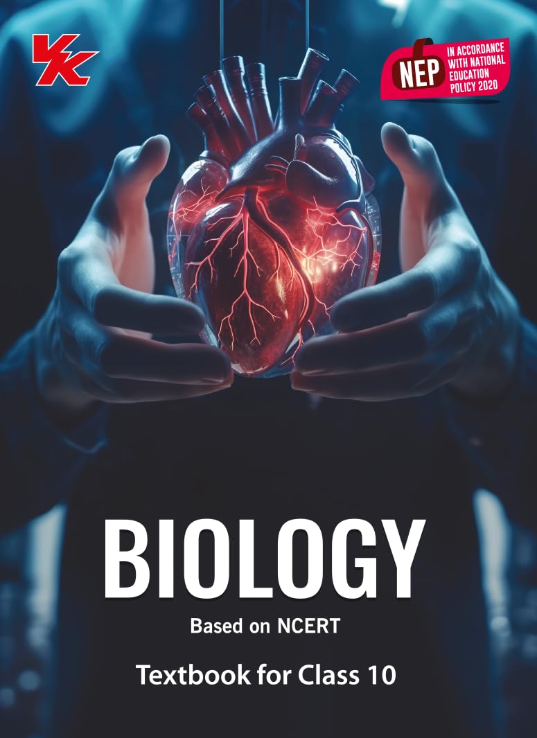 Biology Book for Class 10 | CBSE (NCERT Solved) | Examination 2024-25 ...