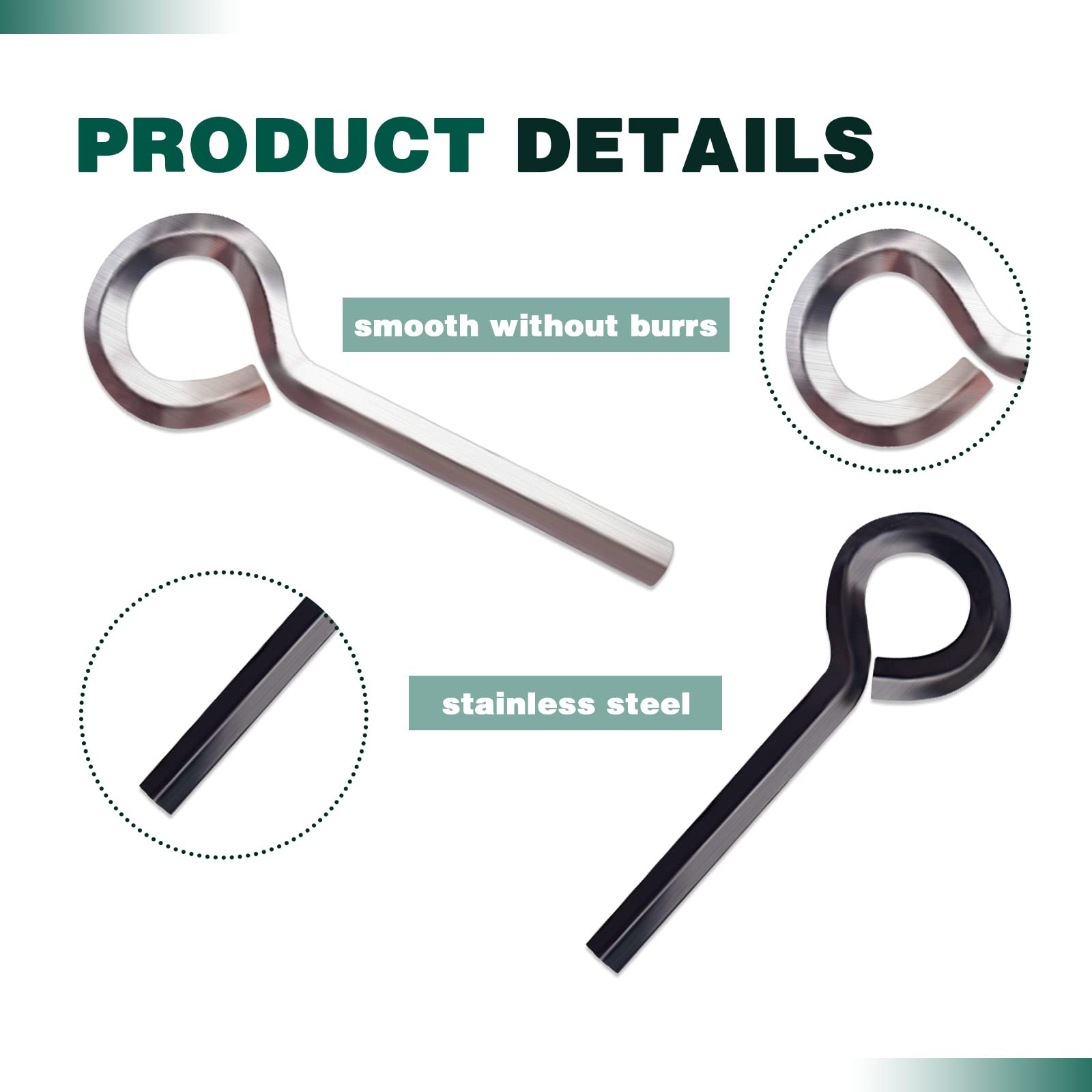 T Allen Rods Ring Hexagon Wrench 1/8 Inch 10 Pieces Of Standard Hexagon ...