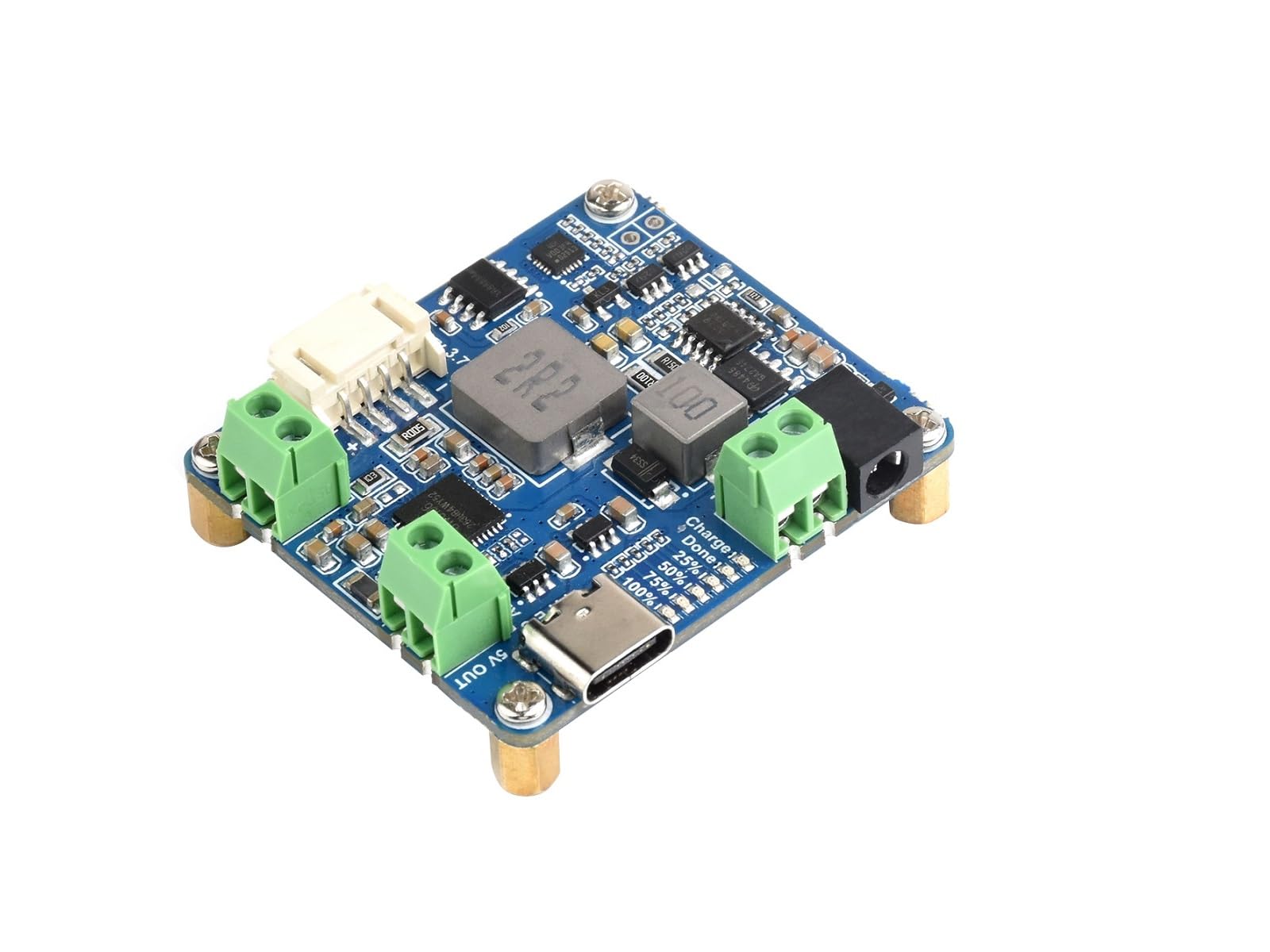 Amazon.com: Waveshare Solar Power Management Module (D) for 6V~24V ...