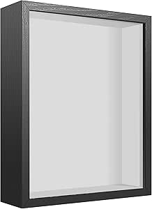 ZHUZHIMAO Shadow Box Picture Frame Wall Mounted Shadow Box Display ...