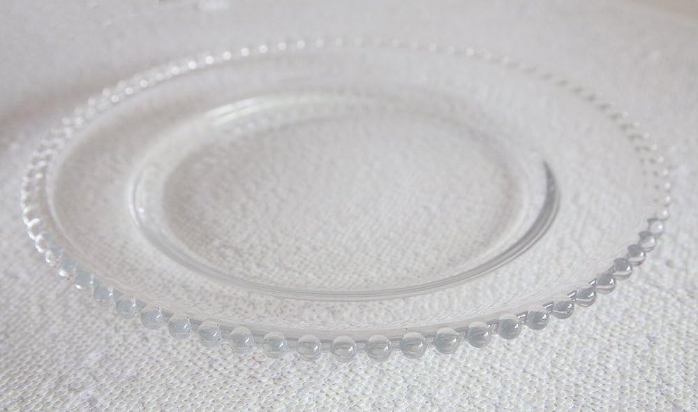 Elegant Design Glass Charger Plate Clear/Gold, Silver & Rose Gold ...