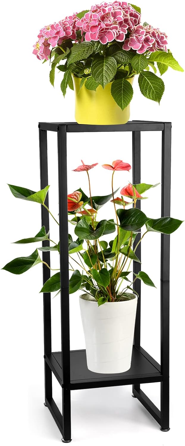 Amazon.com : Nicunom Tall Plant Stand Indoor Outdoor, 34 Inch Metal ...
