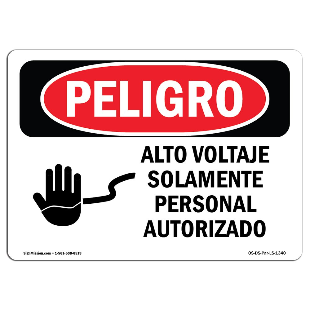 Warning Signs In Spanish