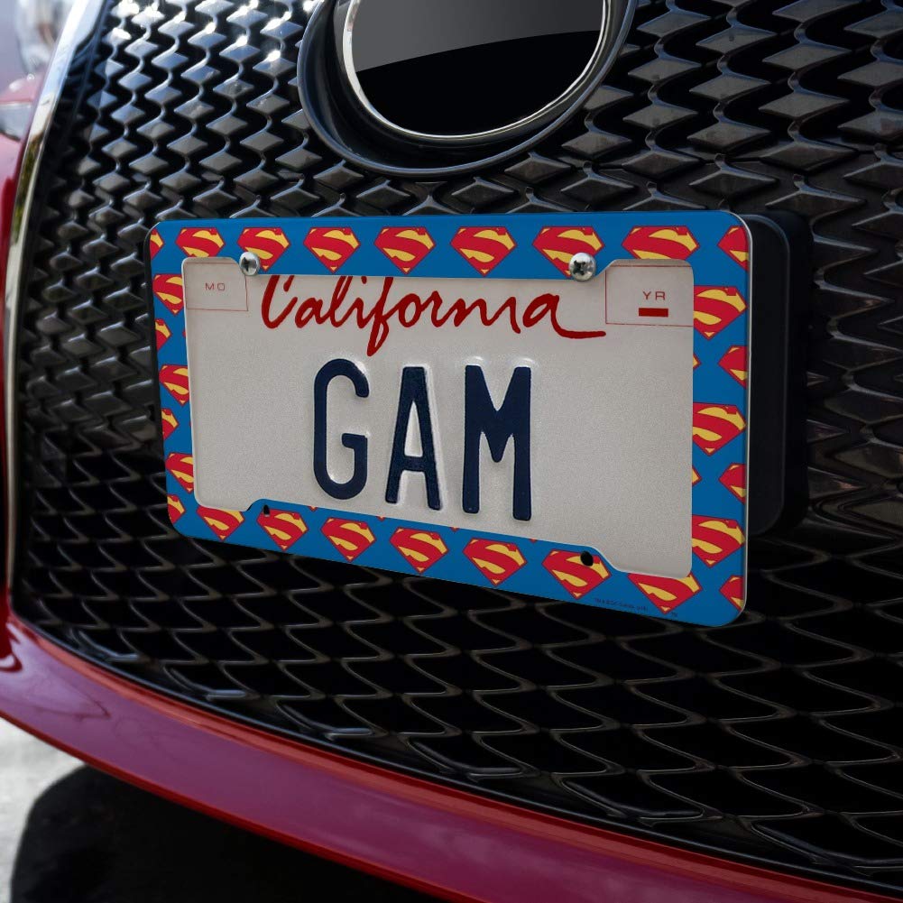 Superman License Plate Frame Victoria Kenteken 5uper Stockfoto En Meer