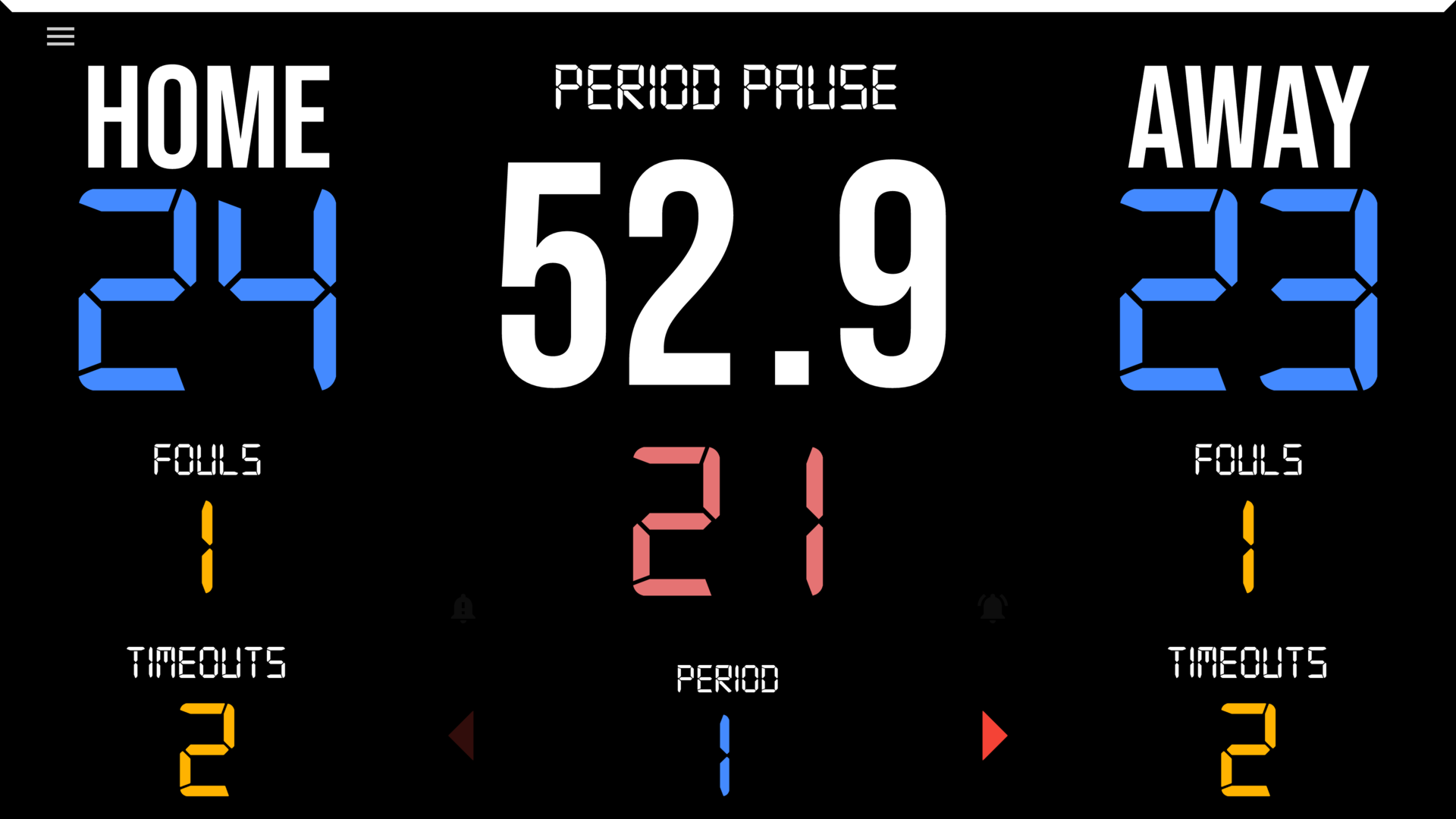 BT Basketball Scoreboard - App on Amazon Appstore
