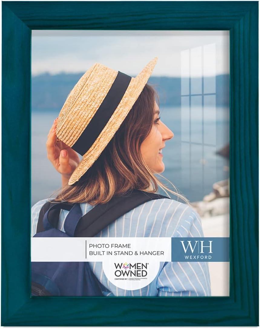 Amazon.com - ZYUE Solid Wood Frame 6x8 Picture Frame with High ...