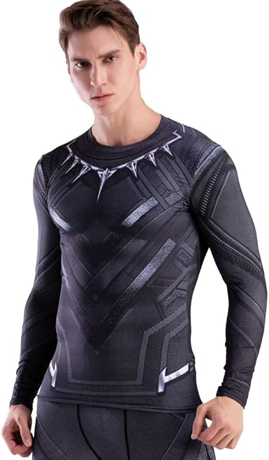 Amazon.com: Red Plume Men's Compression Sports Shirt Cool America ...