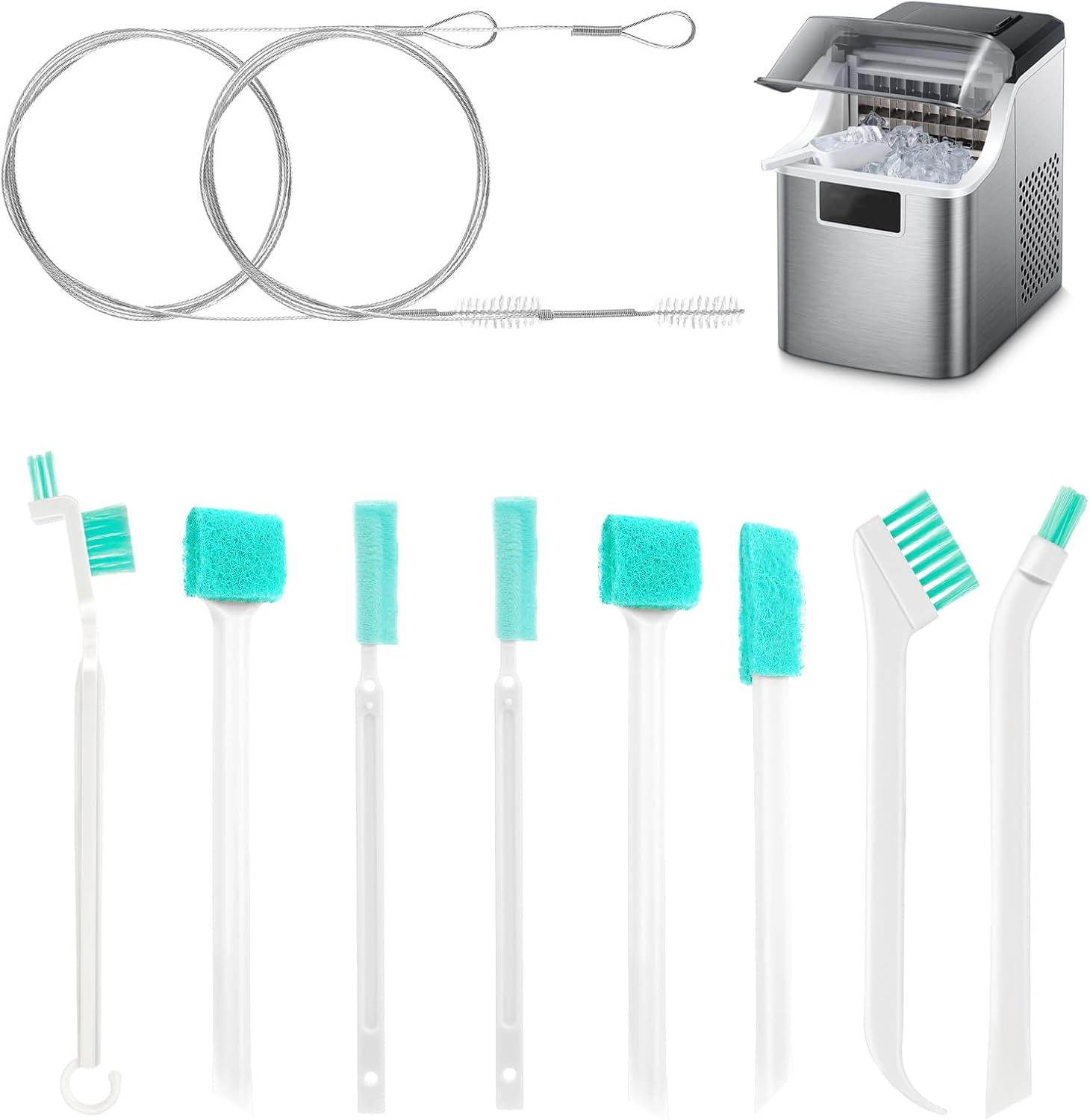 ElevateTech 10 Pcs Ice Maker Cleaning Brush Set, Ice Machine Cleaning ...