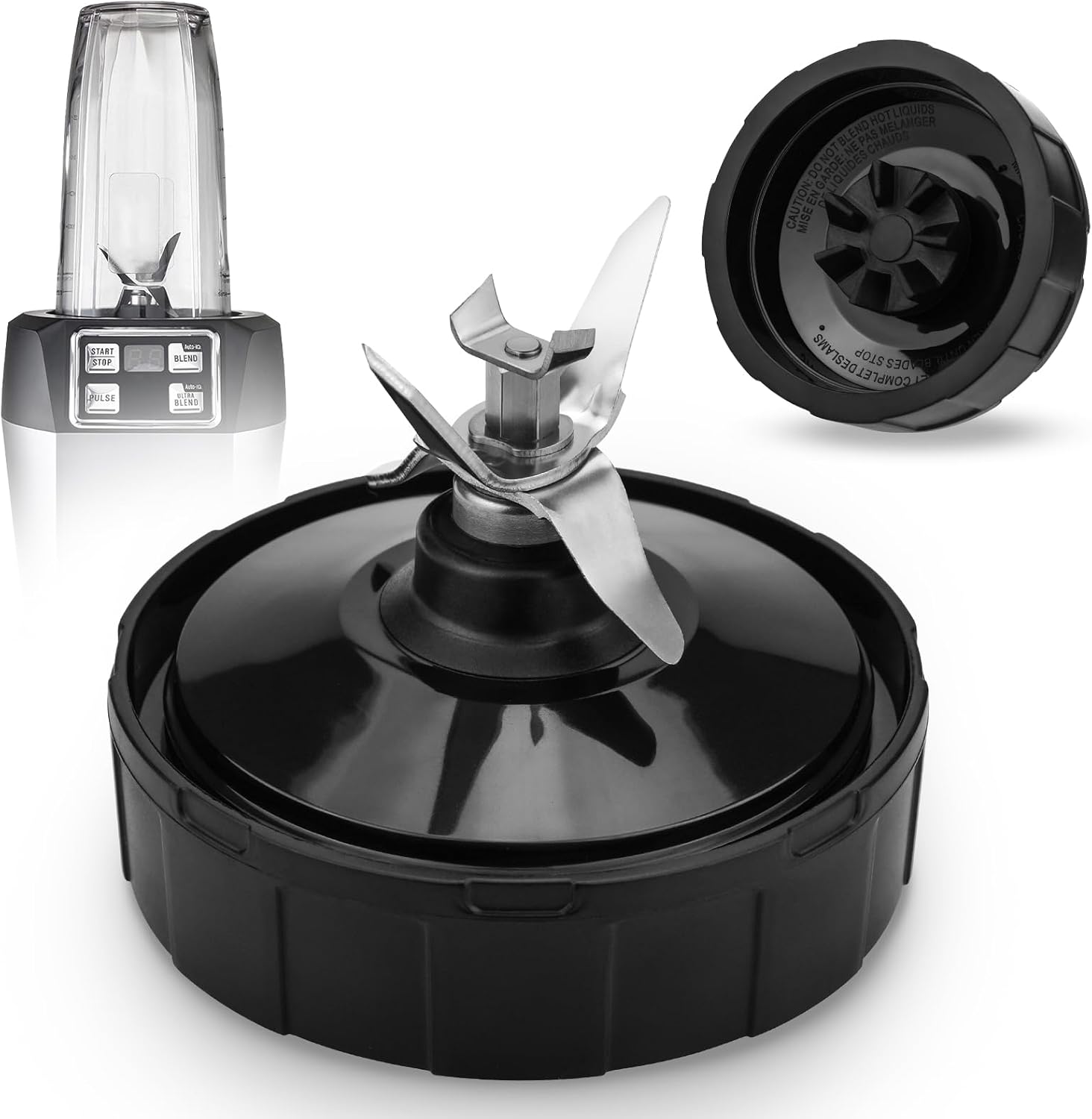 7 Fins Ninja Blender Blade Replacement Part for Ninja Blender for Nurti ...