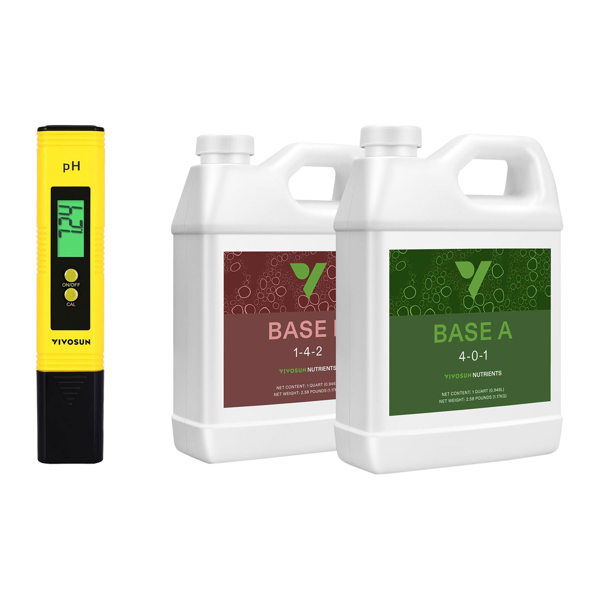 Amazon.com: VIVOSUN Digital PH Meter for Water, 0.05ph High Accuracy ...