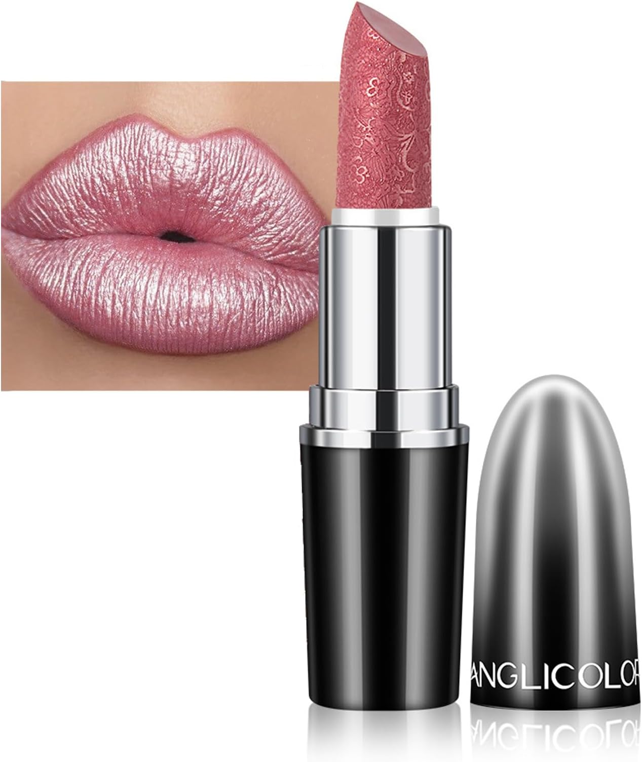 Amazon.com: Matte Metallic Lip Gloss Long Lasting Waterproof Strong ...