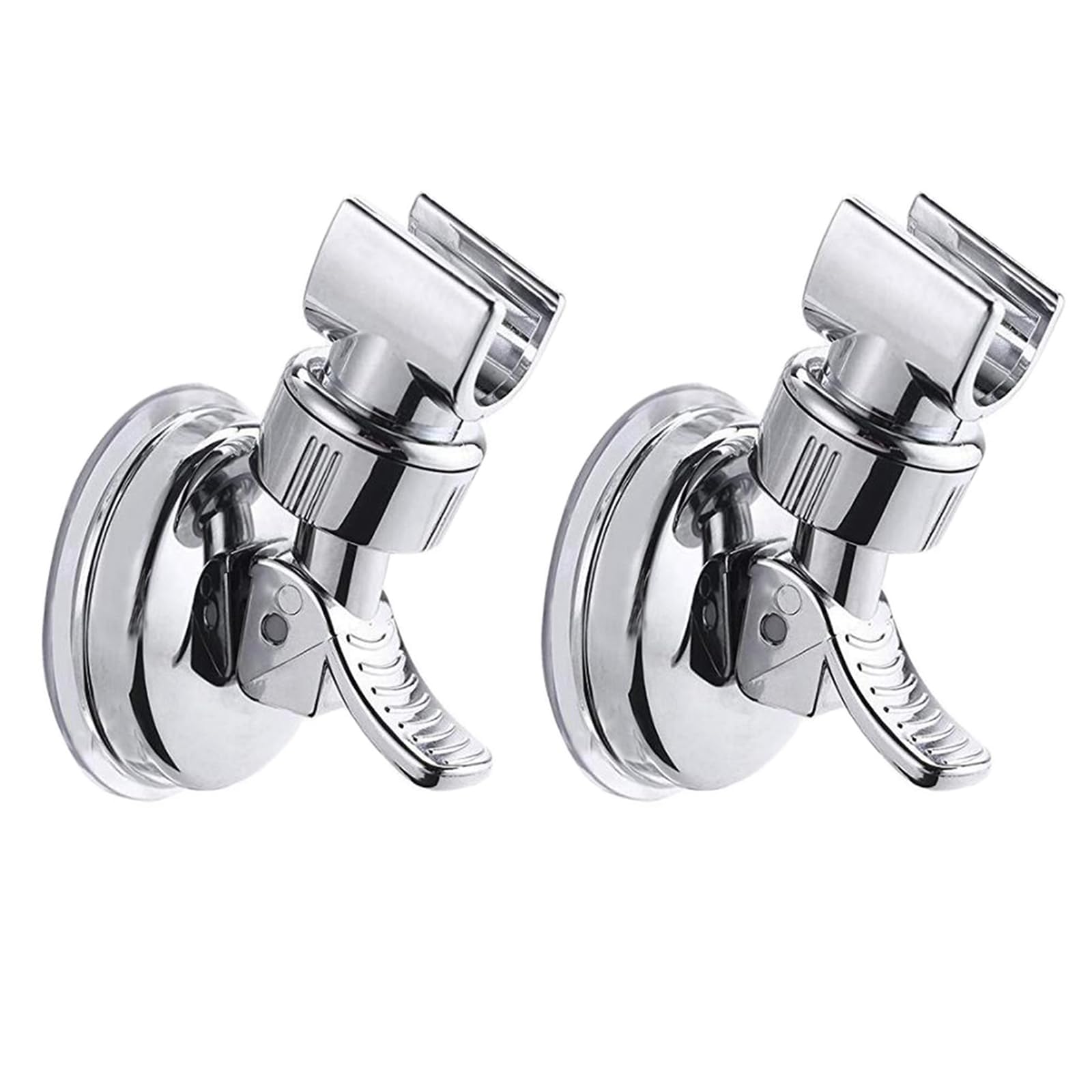 SUZMEI 2pcs Adjustable Shower Head Holders, No Drill Shower Mounting ...