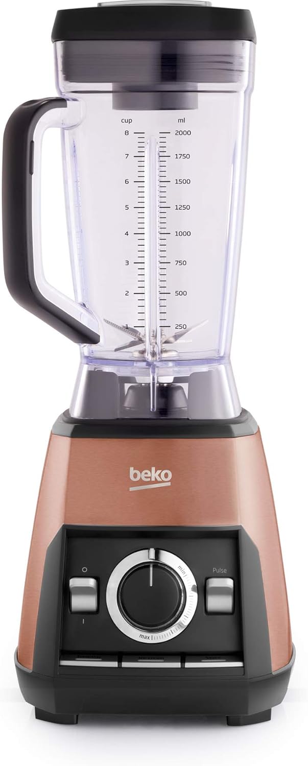 Amazon.com: Beko 1,500-Watt Power Blender with 6 Stainless Steel Blades ...
