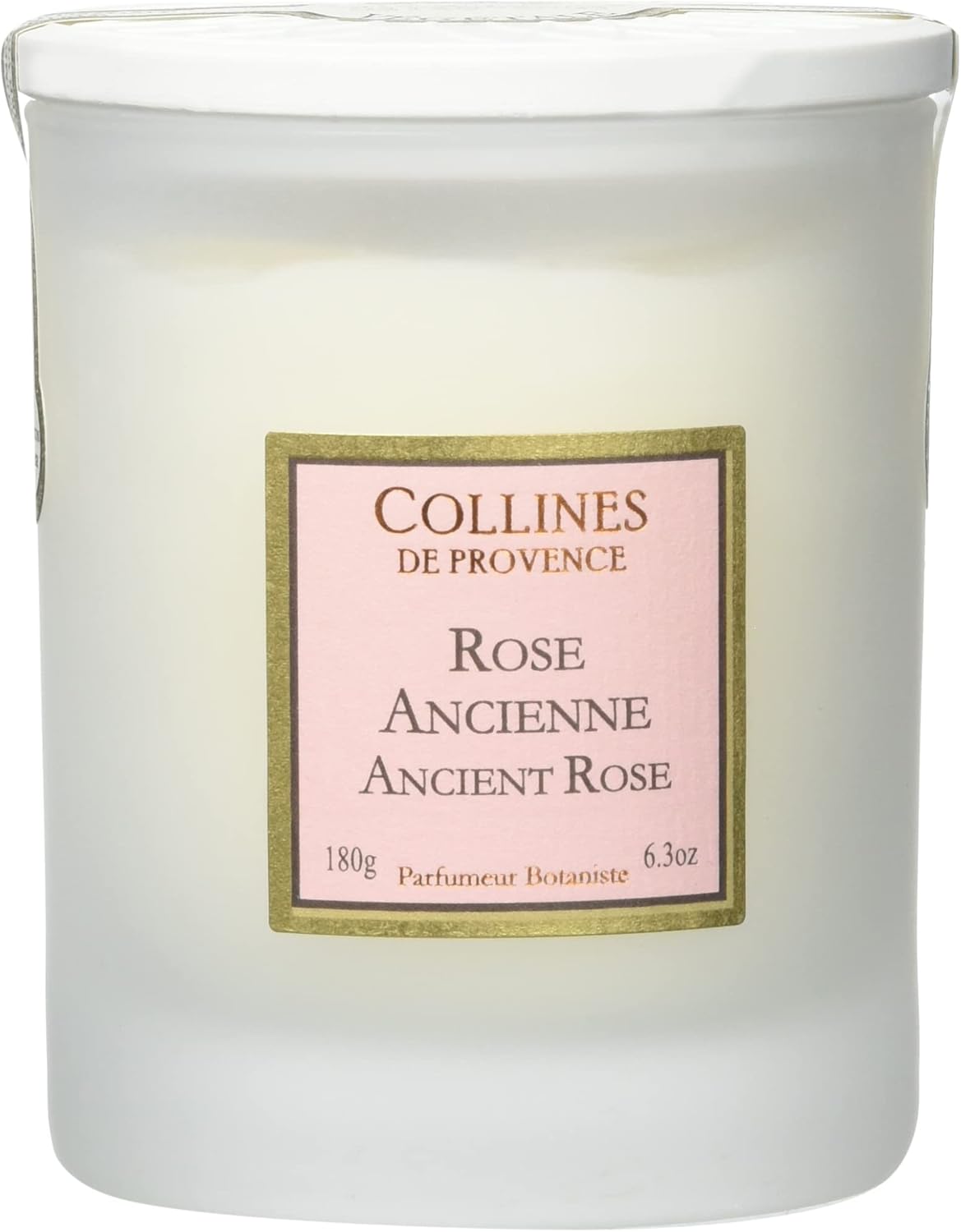 Collines de Provence Bougie Parfumée Rose Ancienne 180g, Transparent 6 ...