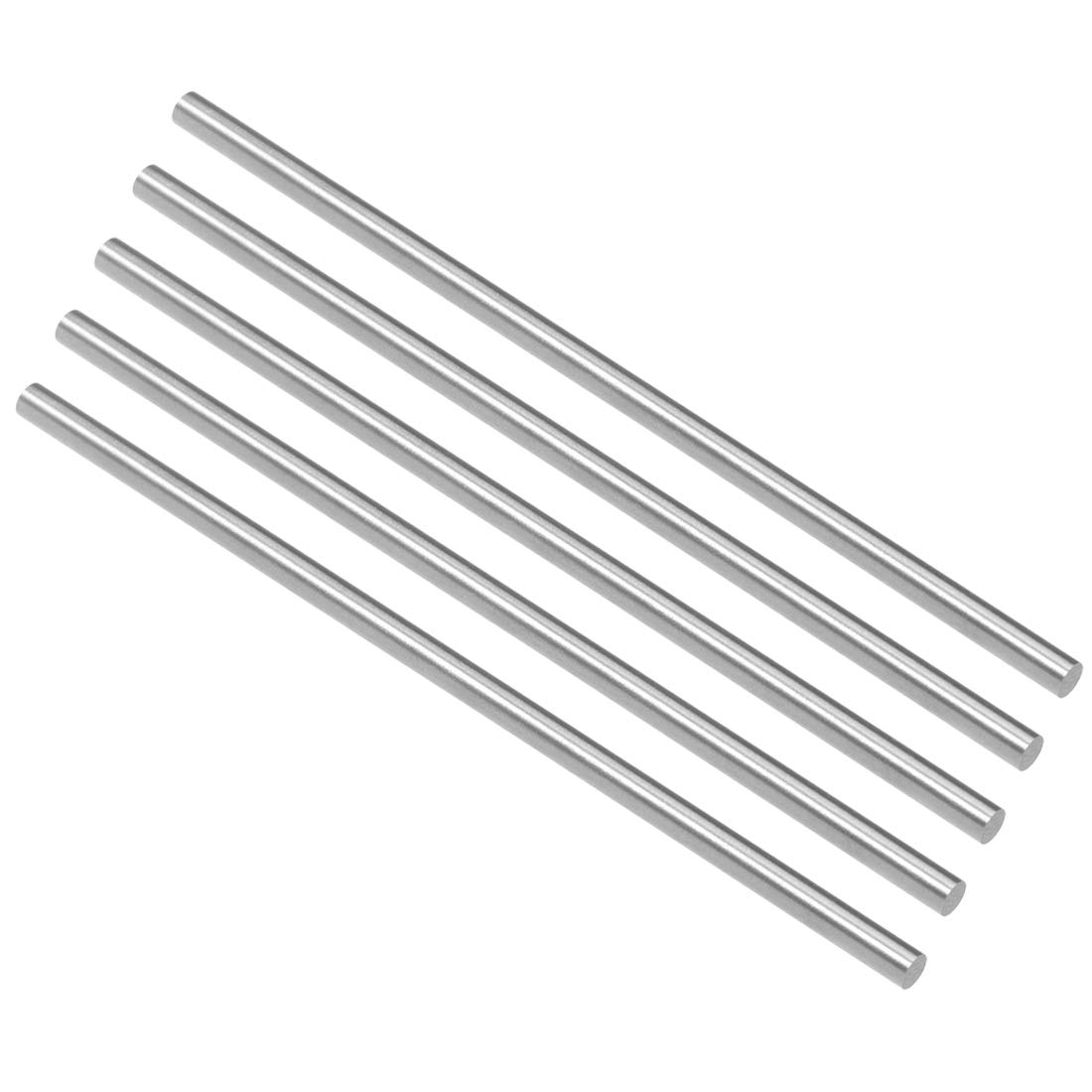 Amazon.com: uxcell Round Steel Rod, 3.5mm HSS Lathe Bar Stock Tool ...