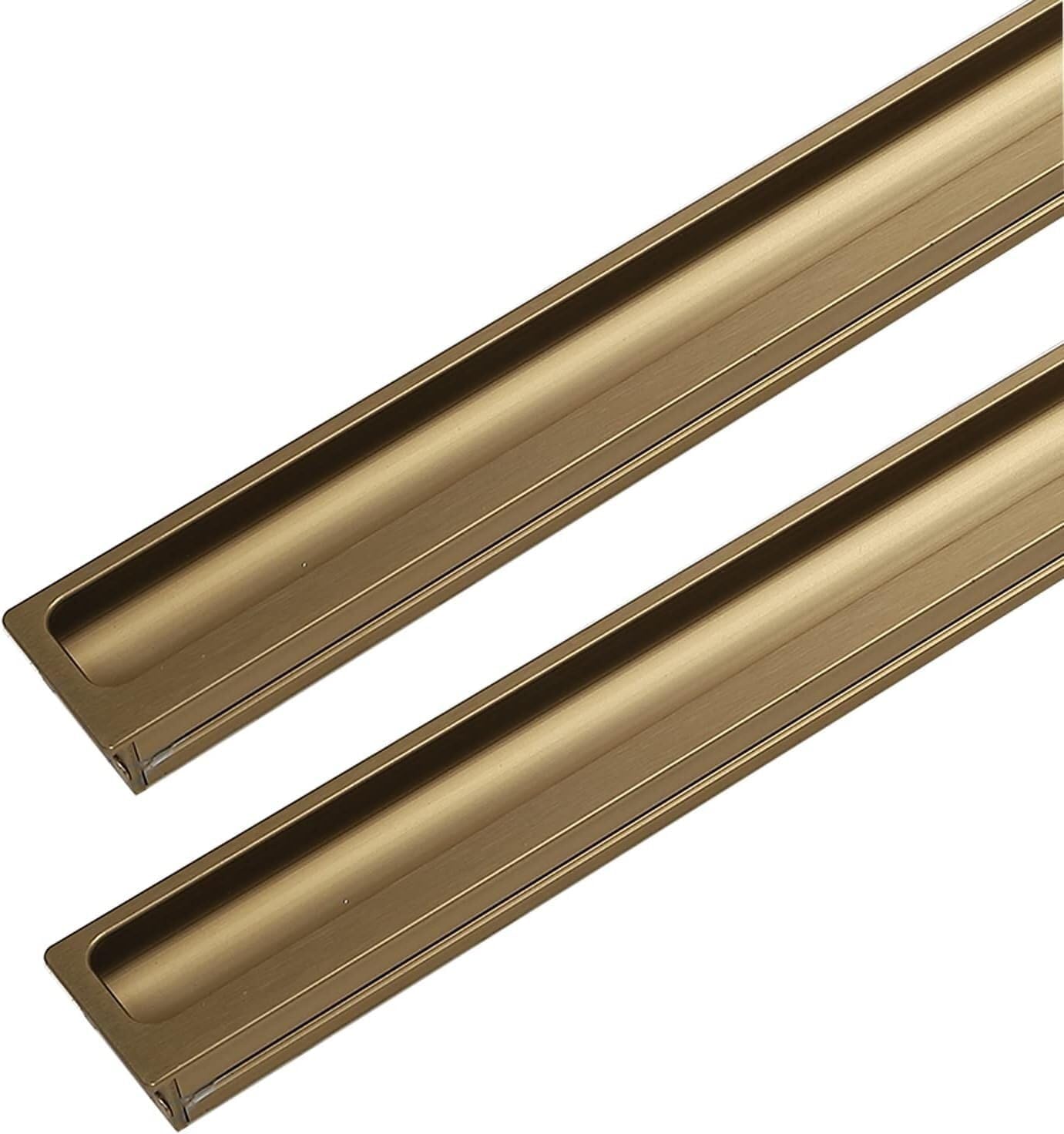 Finger Edge Pulls,Recessed Door Handles 2 Pieces Recessed Door Pull ...