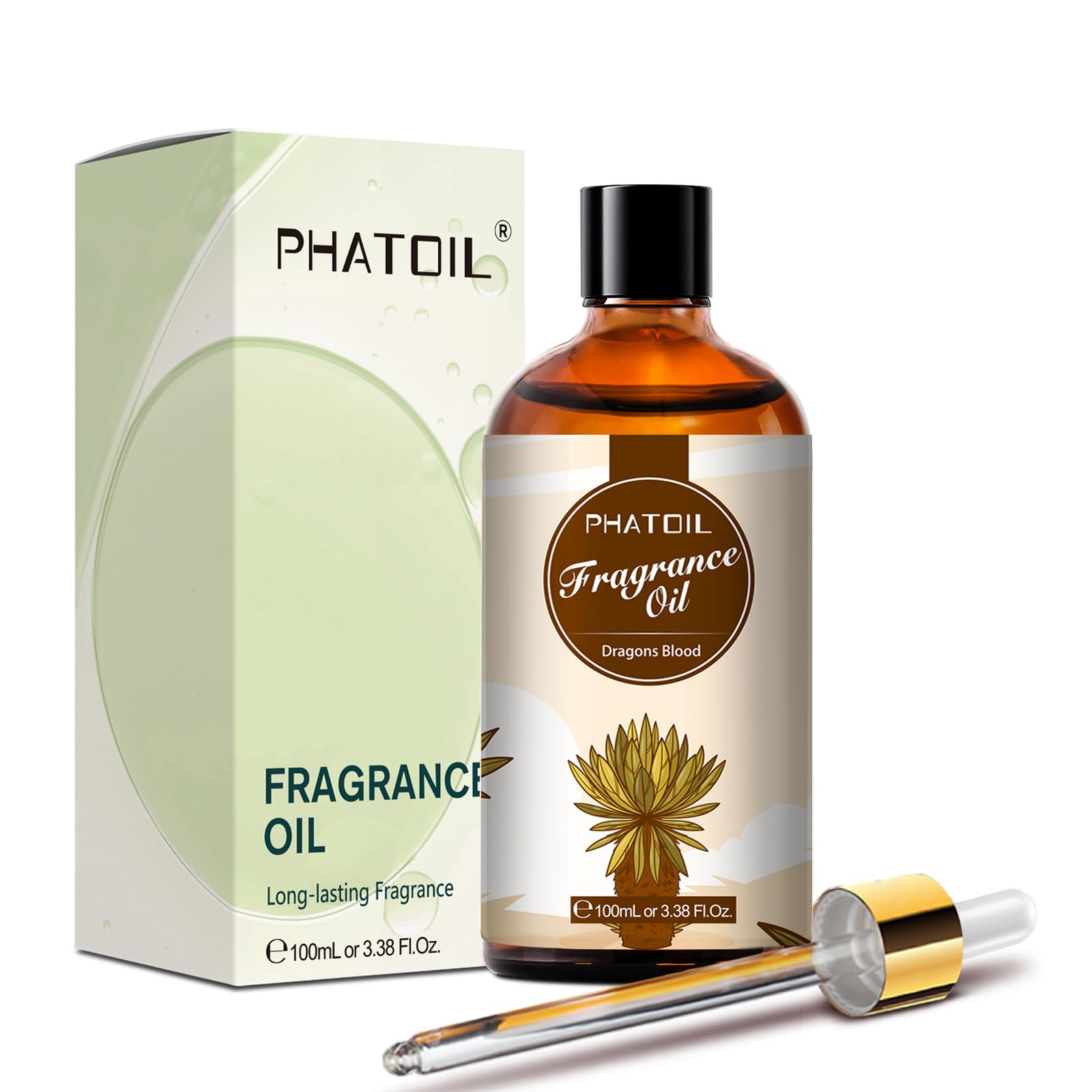 Amazon.com: PHATOIL Dragons Blood Fragrance Oils for Diffuser, 3.38FL ...