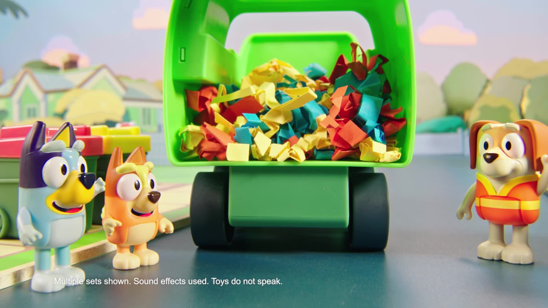 Disney Jr Bluey And The Bin Man Use Magic Garbage Truck To, 44% OFF