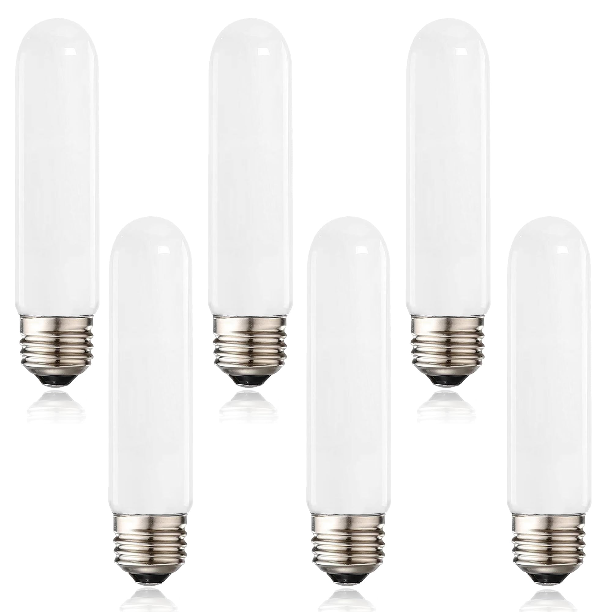 XININSUN T10 Frosted LED Bulbs Warm White 2700K,Dimmable T10 led Light ...