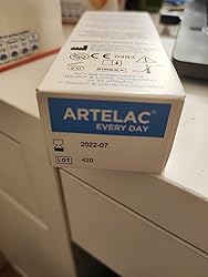 Artelac Eye Drops for Dry Eyes Treatment, Every Day, Preservative Free ...