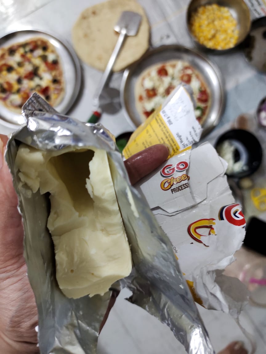 Go Cheese Processed Cheddar Cheese Block 200g : Amazon.in: Grocery ...