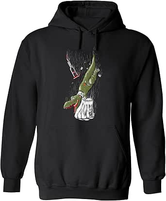 Amazon.com: How Ridiculous Merch Falling Rexy with Hulks Fist Hoodies ...